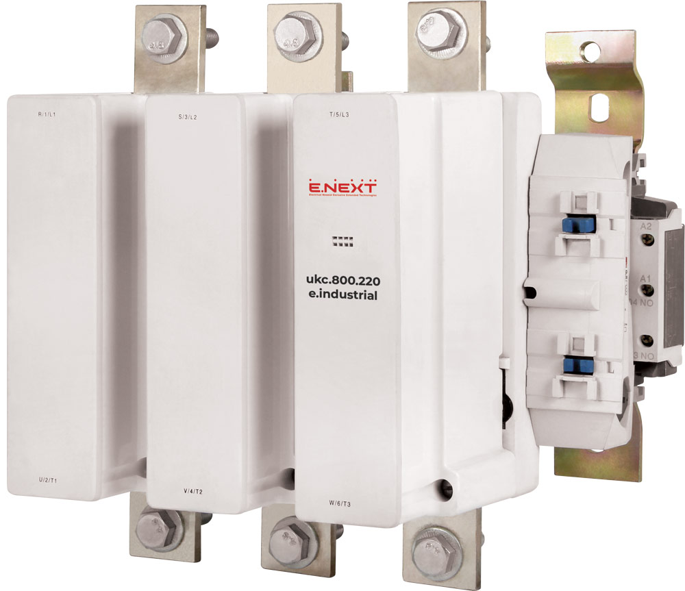 Контактор e.industrial.ukc.800.220, 800А, 220В, no | Купить по лучшей ...